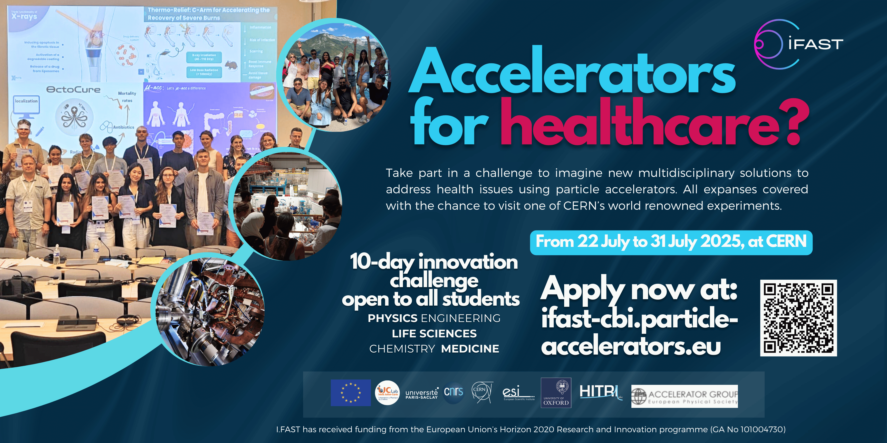 Accelerators for healthcare: new student challenge launched through I.FAST project | IFAST